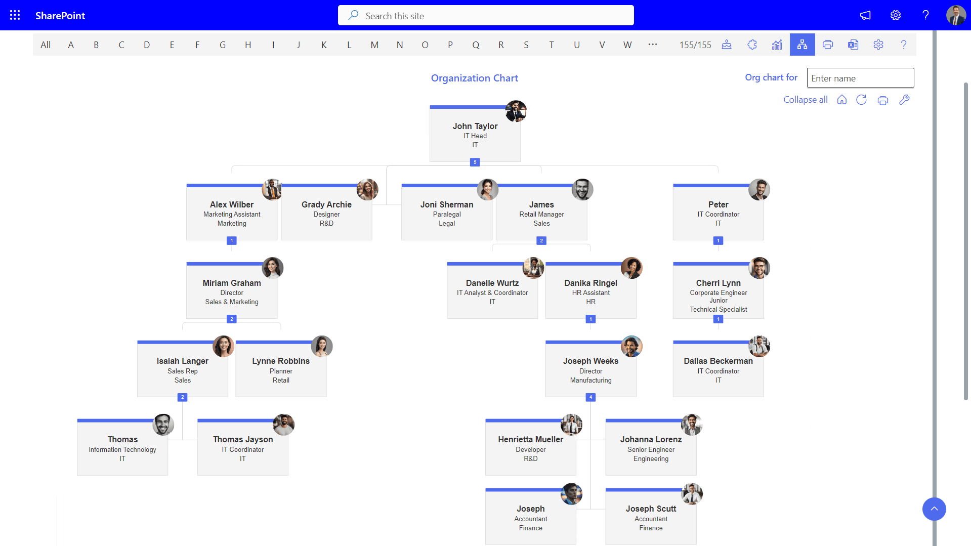 Employee Directory 365: How Search & Filtering Improve Usability